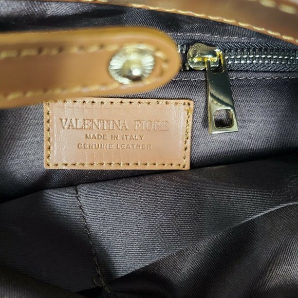 Valentina Fiore | Bags | Valentina Fiore Womens Woven Italian Leather ...